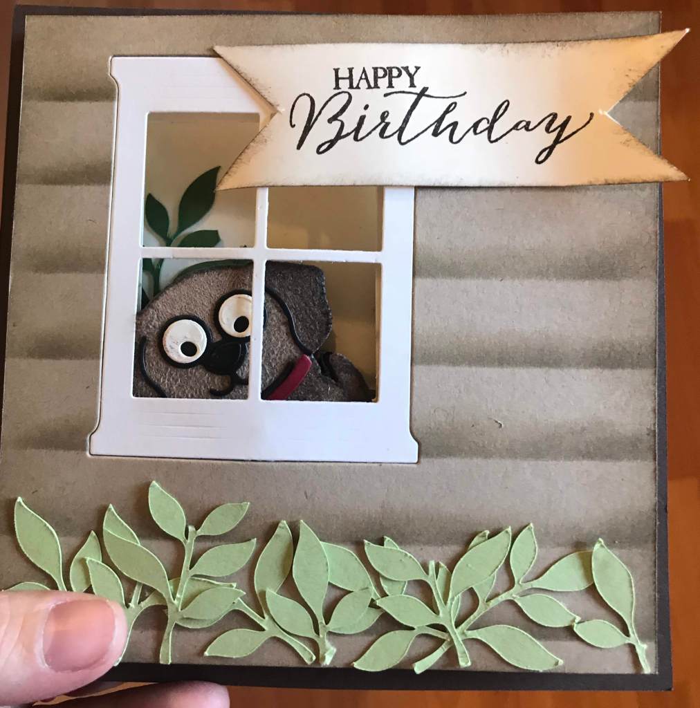 “Excited Puppy Birthday card” – My Messy Craft Room