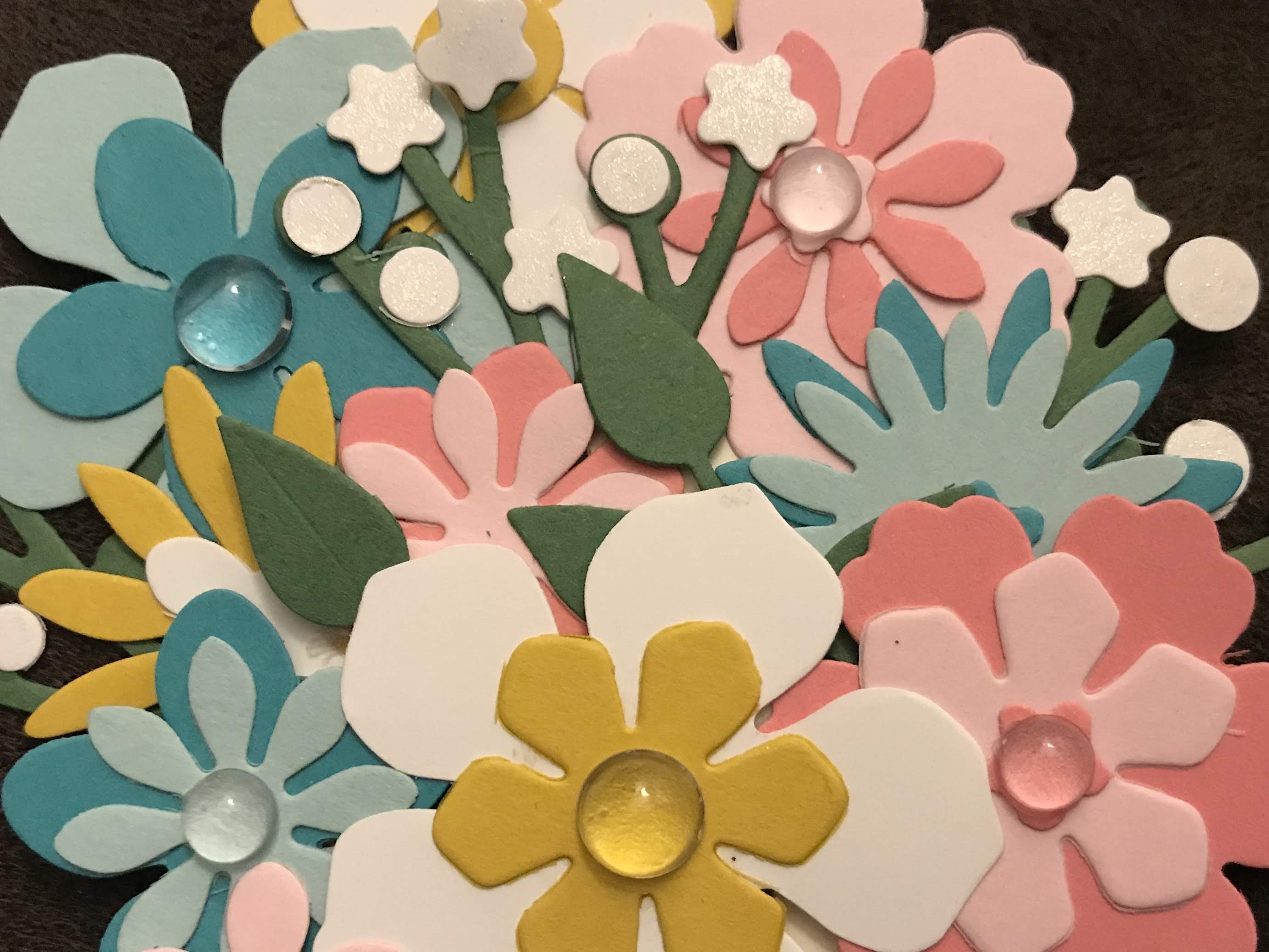 Pull out Flower Pot Mothers Day Card. C4C483 – My Messy Craft Room