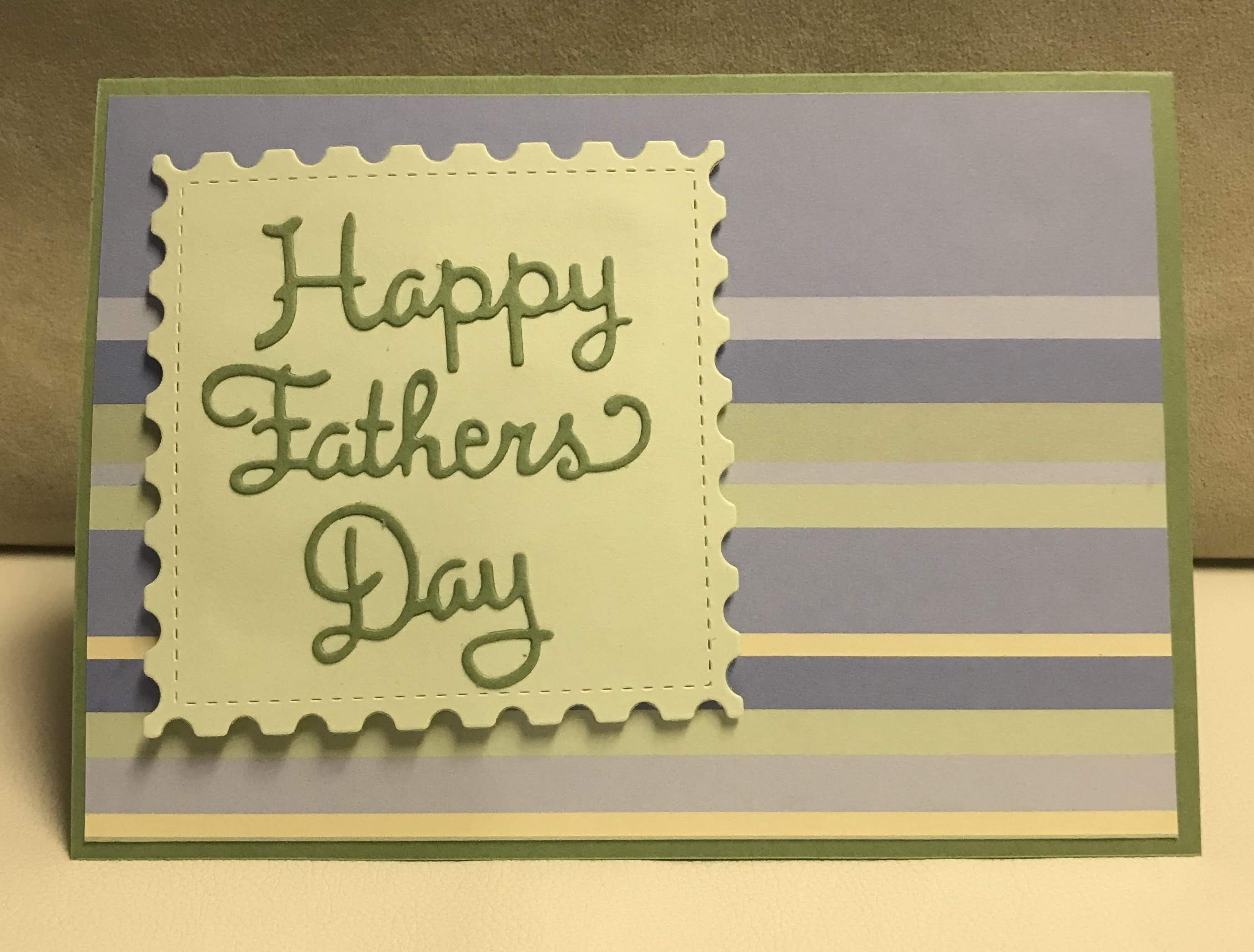 Poppin Papa card – My Messy Craft Room