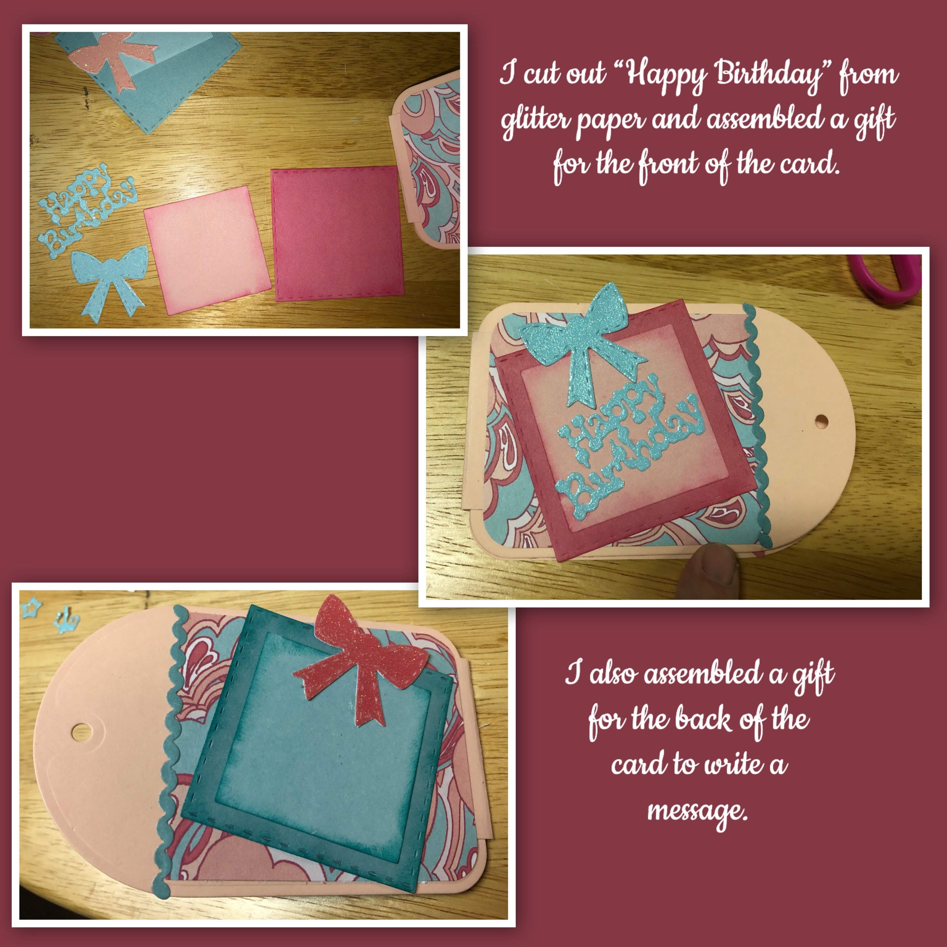 Birthday Pivot Panel card-C4C516 – My Messy Craft Room