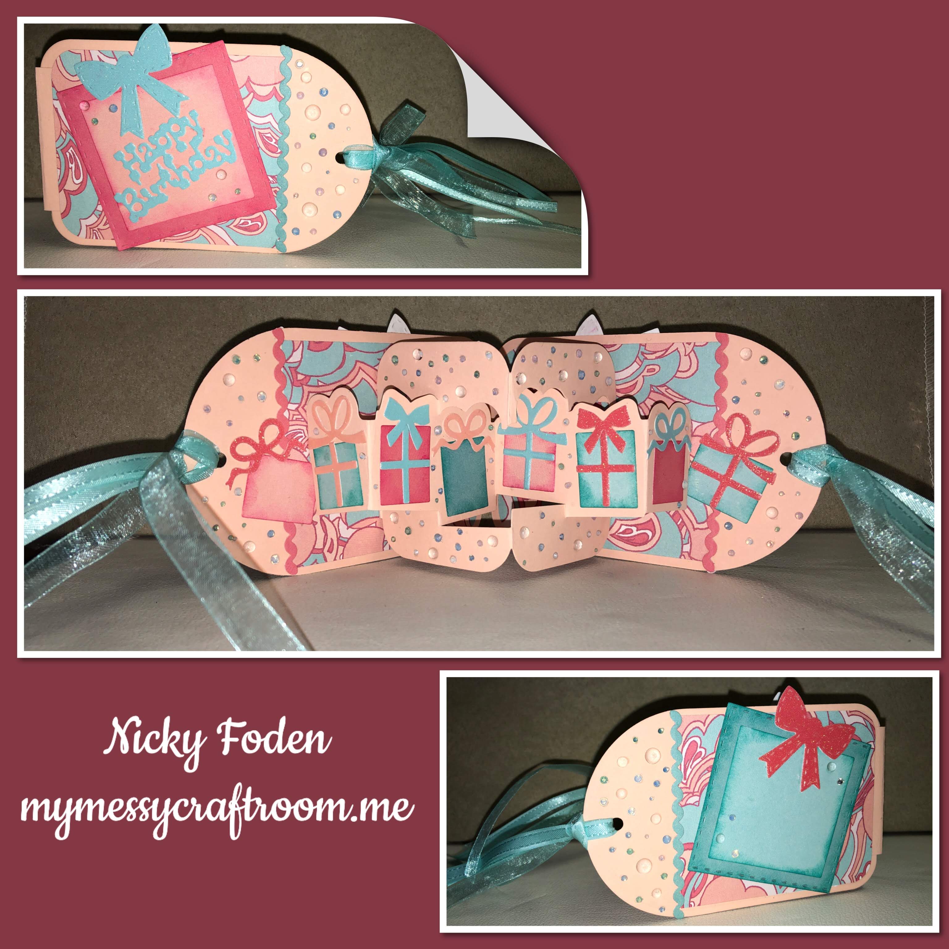 Birthday Pivot Panel card-C4C516 – My Messy Craft Room