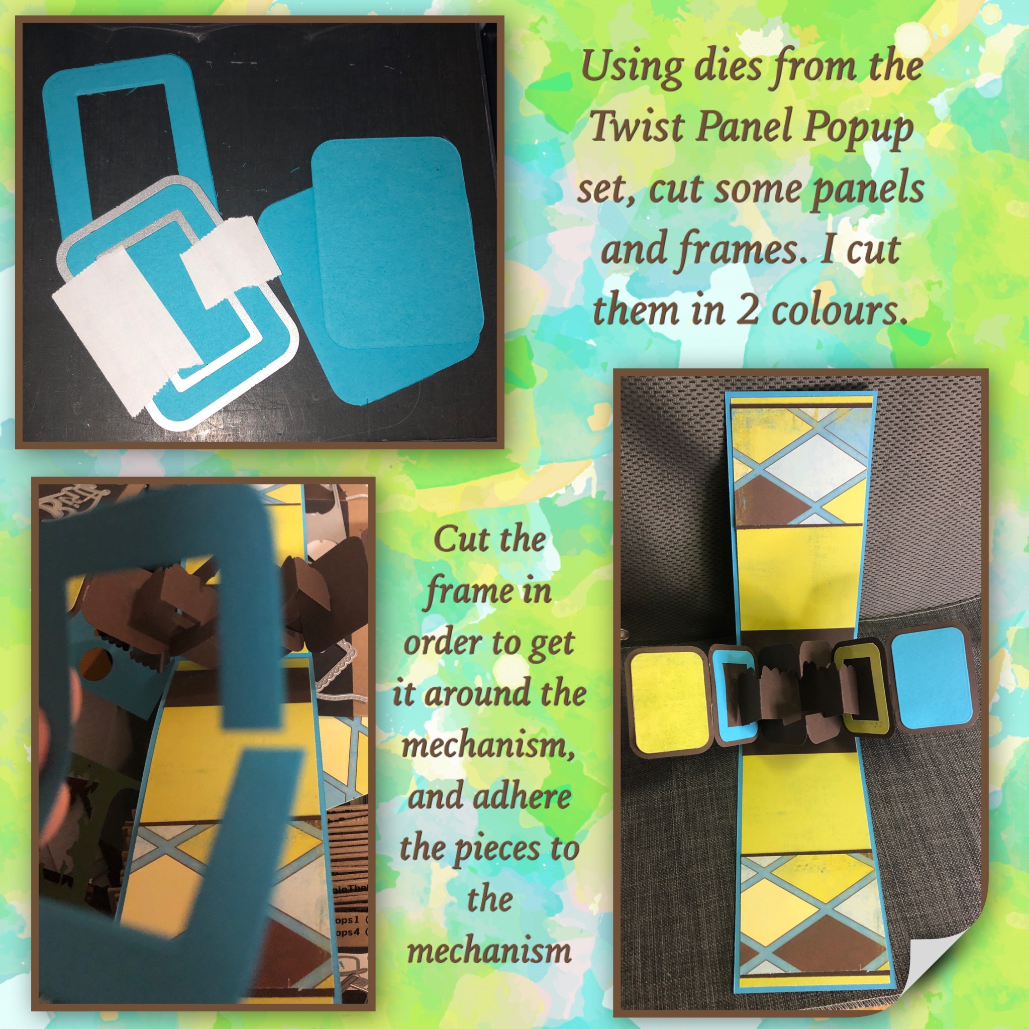 Birthday Pivot Twist slimline card-C4C576 – My Messy Craft Room