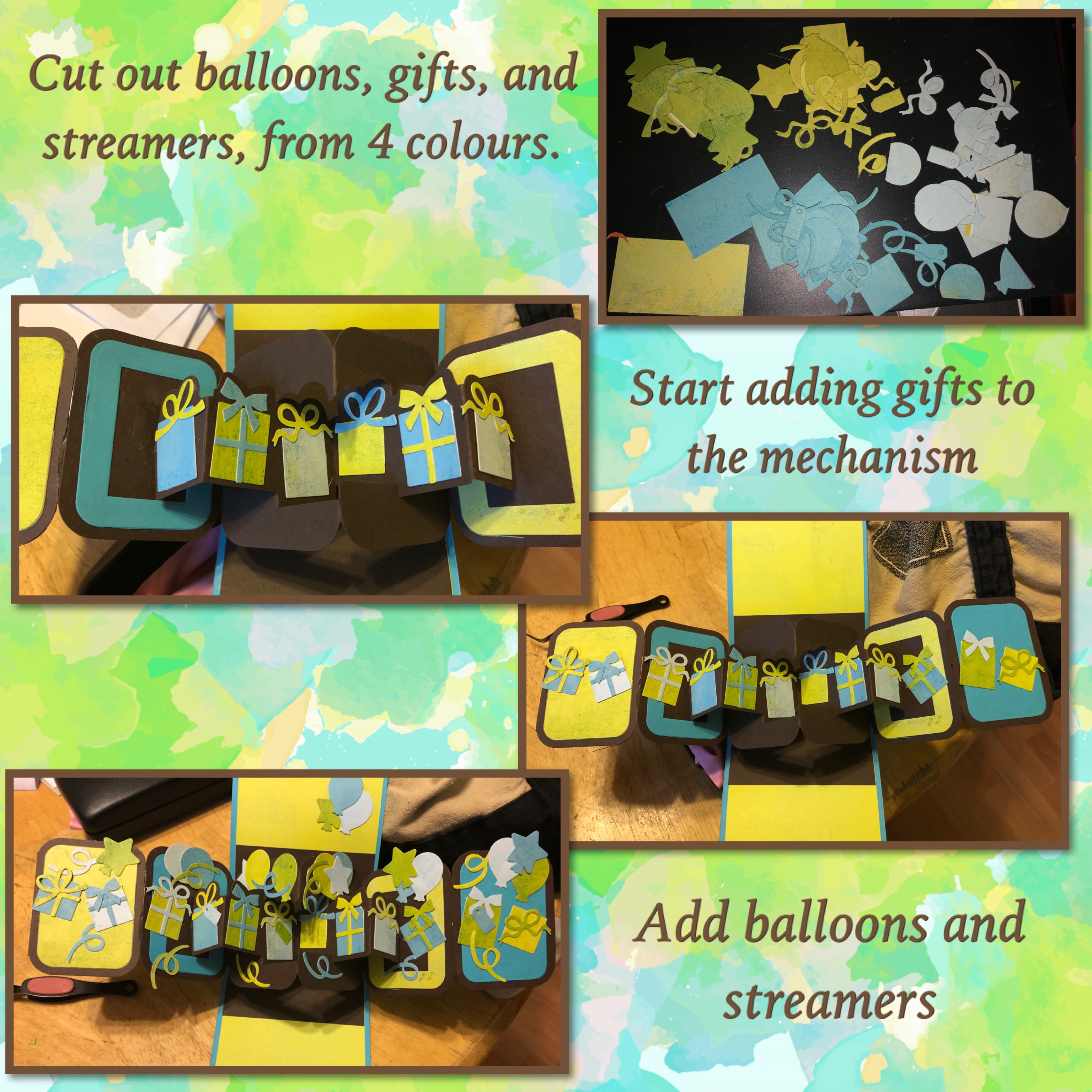 Birthday Pivot Twist slimline card-C4C576 – My Messy Craft Room