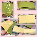 Slim Line Paper Frames And Flowers – My Messy Craft Room