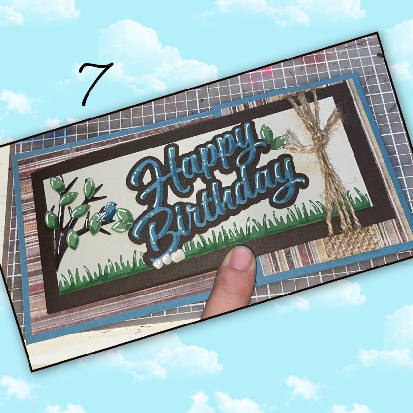 Joy Fold Pop Up Tree card. – My Messy Craft Room