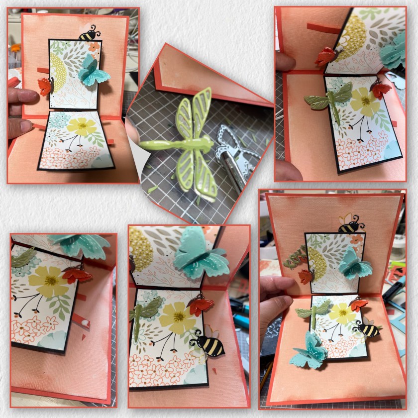 Vertical Double Wiggle Birthday Bugs card – My Messy Craft Room